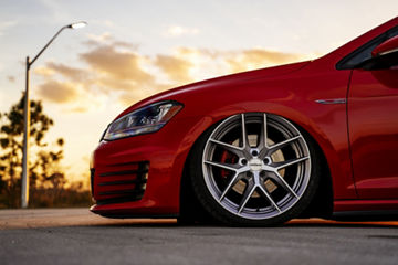 2017 Volkswagen Golf GTI - Rotiform FLG - Silver | Wheel Pros